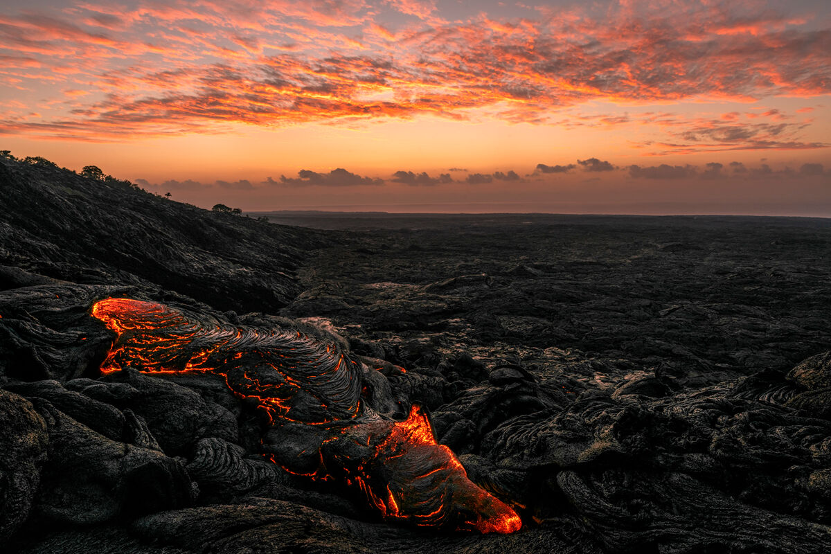 Pali Sunrise | Kalapana Coastline,Big Island of Hawaii