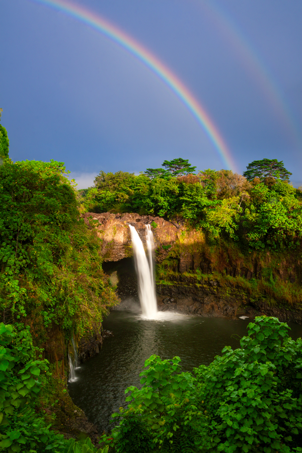 Rainbow Cascade | Rainbow Falls,Hilo,Big Island of Hawaii